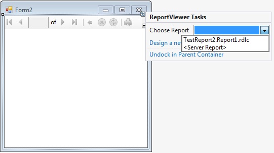 C# Adding a local report in WinForms.